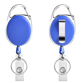 Keychain ID Tag Holder with Card Clip | Free Shipping!